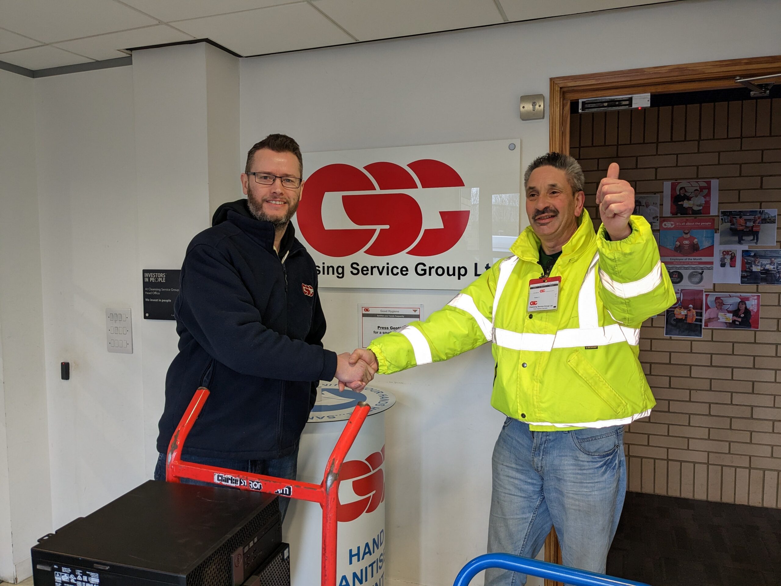 CSG supports Hampshire charity with 110 computers donated | CSG